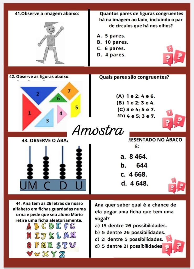 JOGO PASSA OU REPASSA DE 3º ANO – MATEMÁTICA - Atividades Danusa